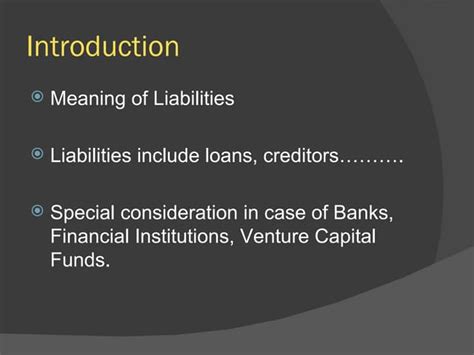Audit Of Liabilities Ppt
