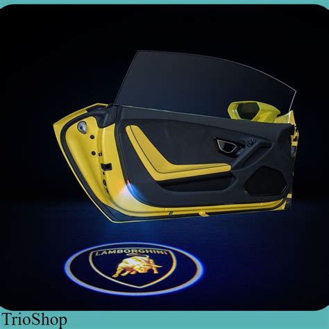 96 lamborghini 2pcs car door sensor light welcome wireless