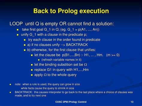Ppt More On Prolog Syntax Powerpoint Presentation Free Download Id1883437