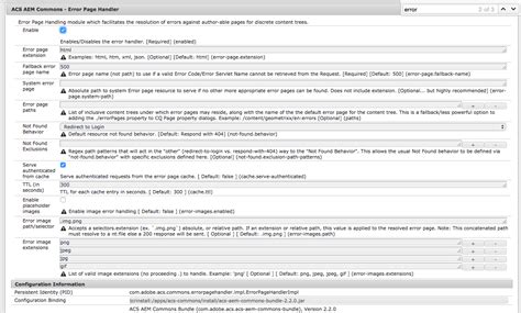 500 Error Page Broken · Issue 1075 · Adobe Consulting Servicesacs Aem Commons · Github