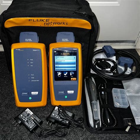 Fluke Networks Dsx 5000 Versiv Cat6 Cat6a Lan Cable Certifier Tester Dsx 5000 Cu £5 525 91