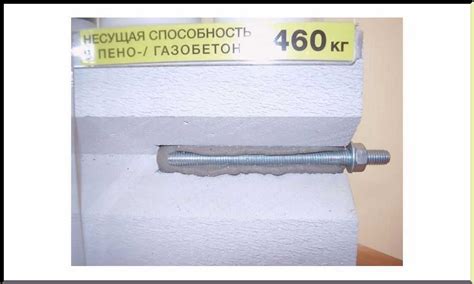 Анкер для пеноблока: разновидности, технология монтажа, цены