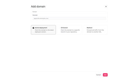 Domains Docs Appwrite