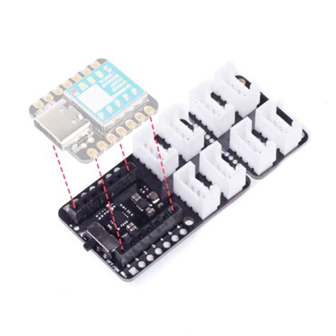 Seeed Studio Grove Shield For Seeeduino XIAO With Embedded Battery Management Chip Alexnld