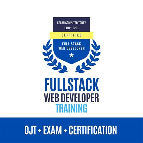 Fullstack Web Developer Path Learn Computer Today