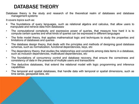 Computer Educational Theories Technology Pptx Databases Computer Software And Applications