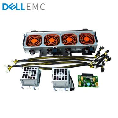 New For Dell Poweredge T640 Gpu High Performance Fan Upgrade Kit 0kjn71