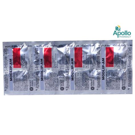 Modlip Am Tablet Price Uses Side Effects Composition Apollo Pharmacy