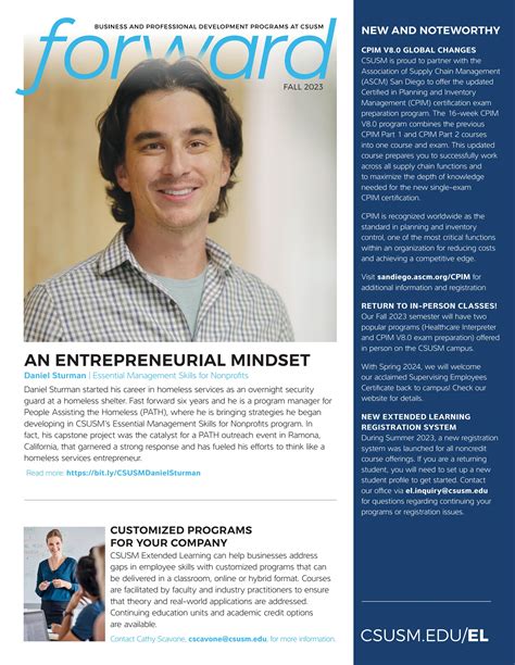 Csusm 2023 Fall Bpd Newsletter By Elcsusm Issuu