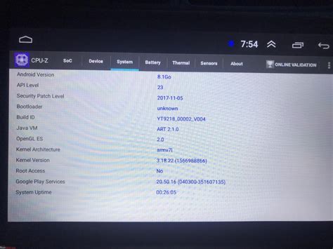 Android Head Unit Faking Its Hardware Specifications Team BHP