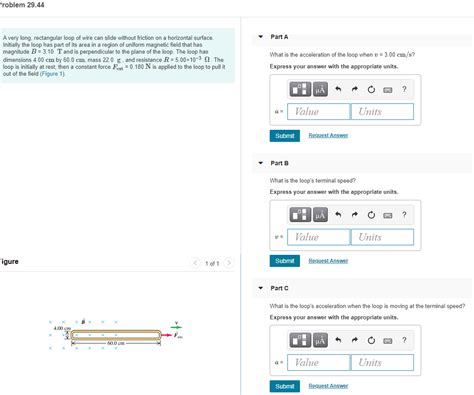 Solved A Very Long Rectangular Loop Of Wire Can Slide Chegg Com