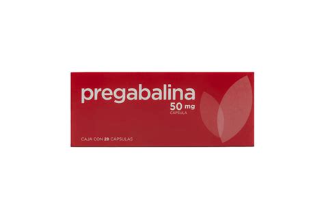 Pregabalina 50mg 28 Capsulas Pfizer Farmacias Similares® Tienda Online