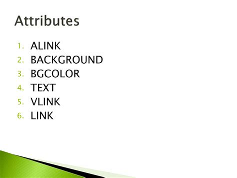 Html Body Element Pdf