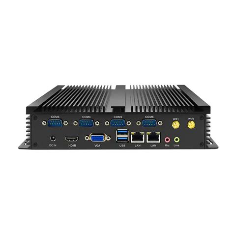 Intel Core I3 I5 I7 Mini Pc 8Usb Fanless Dustproof Aluminium Alloy Embedded Industrial Control