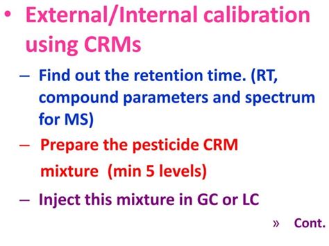Calibration Pptx Chemistry Science