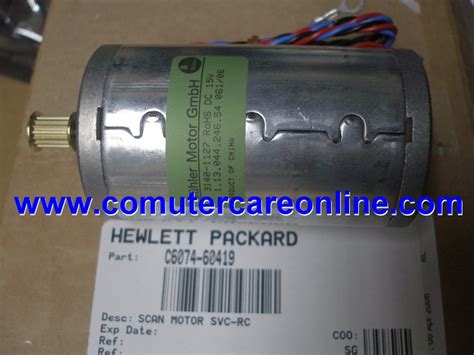 C6074 60419 C6072 60394 Designjet 1050c 1055cm Carriage Drive Motor Hp