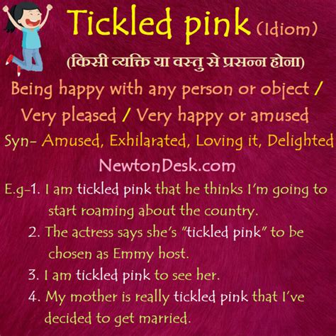 Tickled Pink Meaning Archives