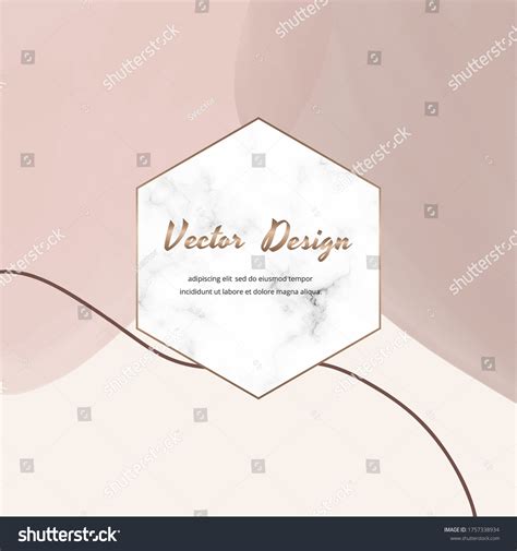 Social Media Square Banner Nude Abstract Stock Vector Royalty Free Shutterstock
