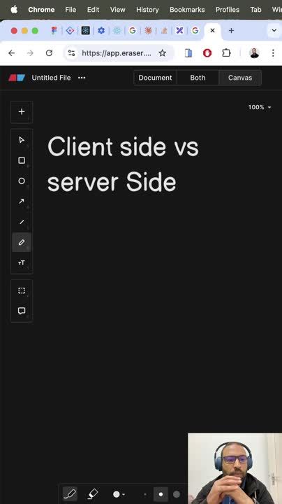 Youssef Mansouri On Linkedin Client Side Vs Server Side 🚨