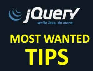 Top And Best JQuery Tips And Tricks Learning JQuery