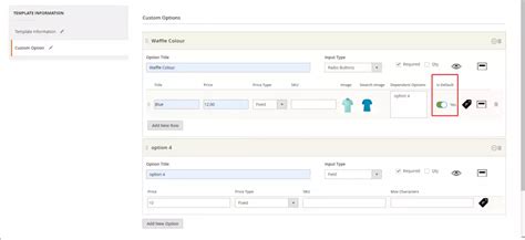 Magento Product Custom Option Template Extension BSS Commerce