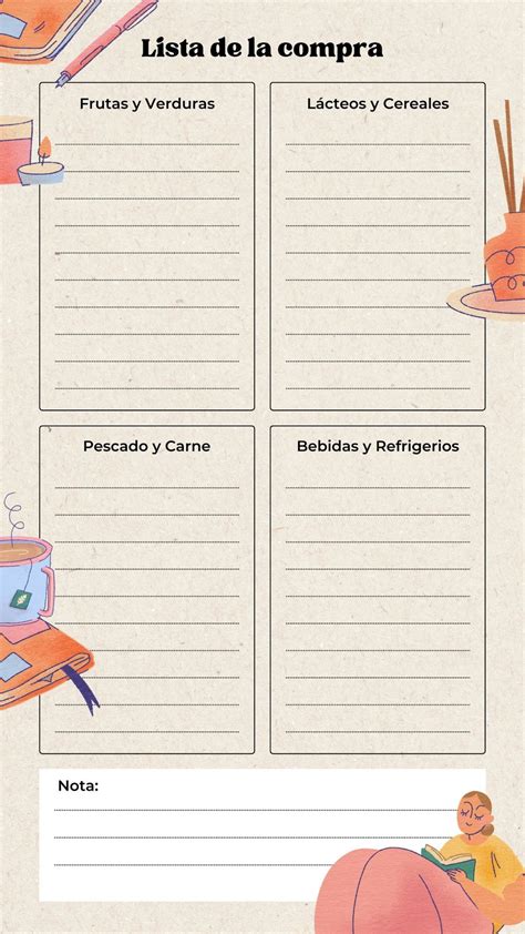 Hojas De Trabajo Para Realizar Compras