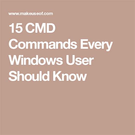 Windows Command Prompt Cmd Commands You Must Know Artofit
