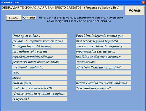 Código De Visual Basic Códigos Label
