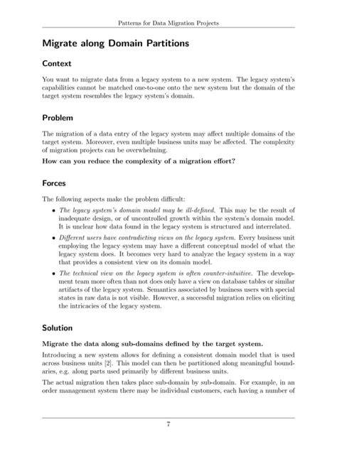Data Migration Patterns Special Pdf Databases Computer Software
