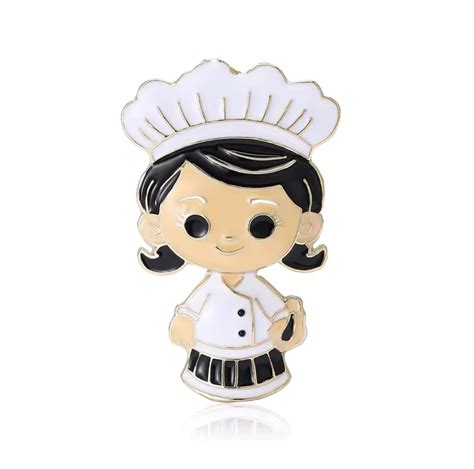 Брошка Шеф Готвач Фръцла