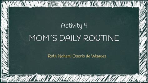 DAILY ROUTINE