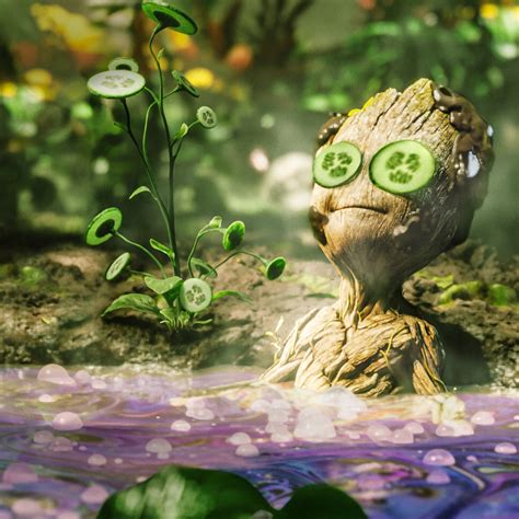 Groot Marvel Wallpaper