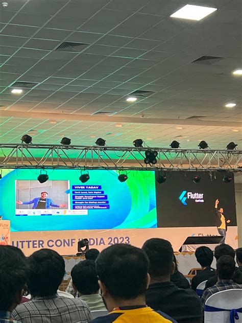 Vivek Yadav Kicked Off Flutterconfindia With His Keynote About How To