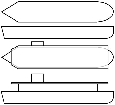Wargaming Miscellany Three Simple Ship Model Designs