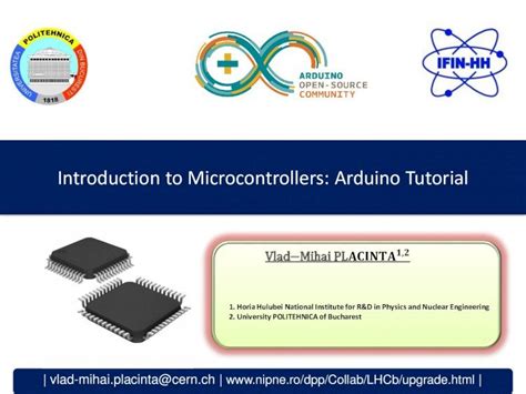 Pdf Introduction To Microcontrollers Arduino Tutorial 8 Introduction To Microcontrollers