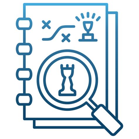 Analytic Generic Gradient Outline Icon