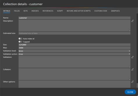 MongoDB Schema Design In Moon Modeler