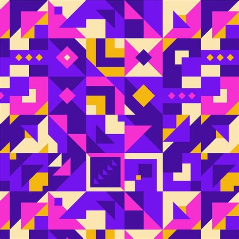 Blocky Patterns Vectors And Illustrations For Free Download