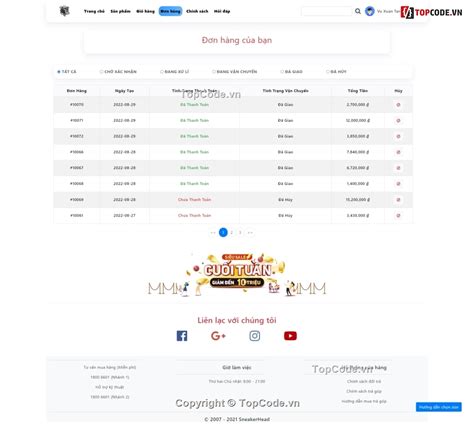 Full code báo cáo đồ án Website bán giày online
