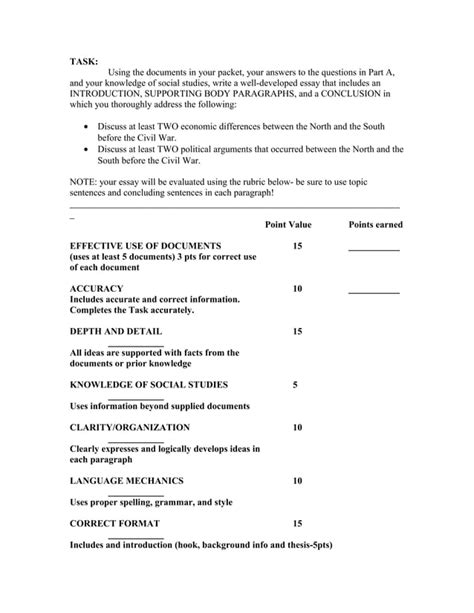 Dbq Essay Outline Exploration Doc