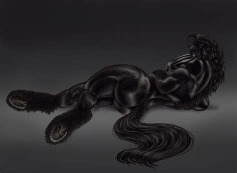 Rule 34 Anthro Ass Belgian Draft Horse Big Ass Black Body Black Fur