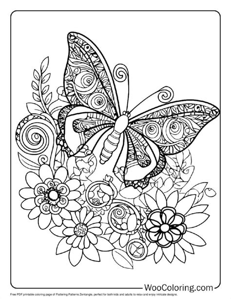 100 Zentangle Coloring Pages Free Pdf To Print Woo Coloring