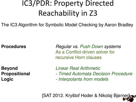 Ppt Automatic Theorem Proving And Smt Powerpoint Presentation Free