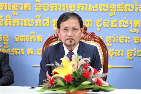 រូបភាពសកម្មភាព ឯកឧត្ដម ទេព នីថា អគ្គលេខាធិការនៃគណៈកម្មាធិការជាតិរៀបចំការបោះឆ្នោត គ ជ ប