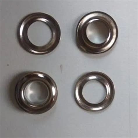 Round Shape Silver Brass Eyelets Packaging Size 1000 Piece Packaging