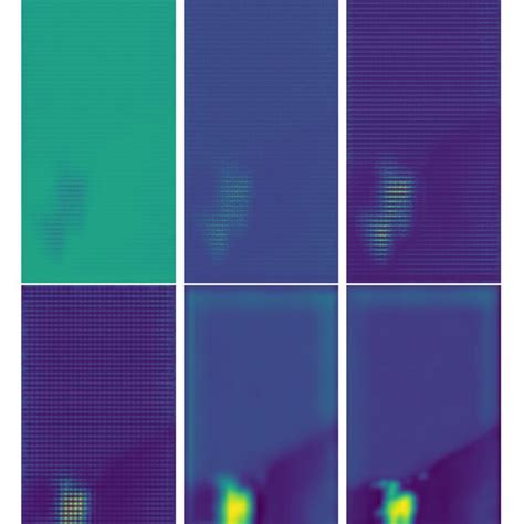 a reconstruction result left input b scan right positive cam