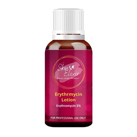 Erythromycin Lotion Skin Elixir Packaging Size 30 Ml At ₹ 265piece