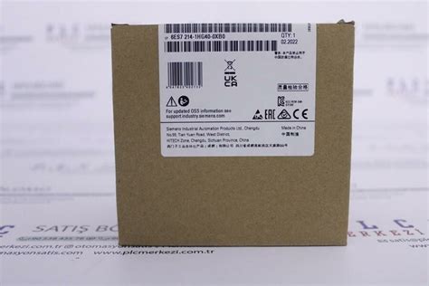 6es7214 1hg40 0xb0 cpu 1214c dc dc relay 14di 10 plc merkezi