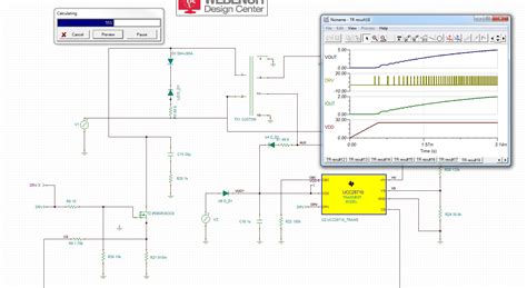 Tinaspiceucc28710 Flyback Acdc Simulation Problem Simulation