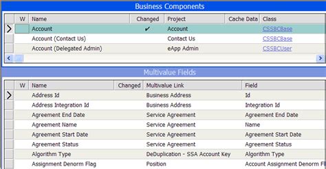 bookshelf v8 1 8 2 multivalue groups within business components